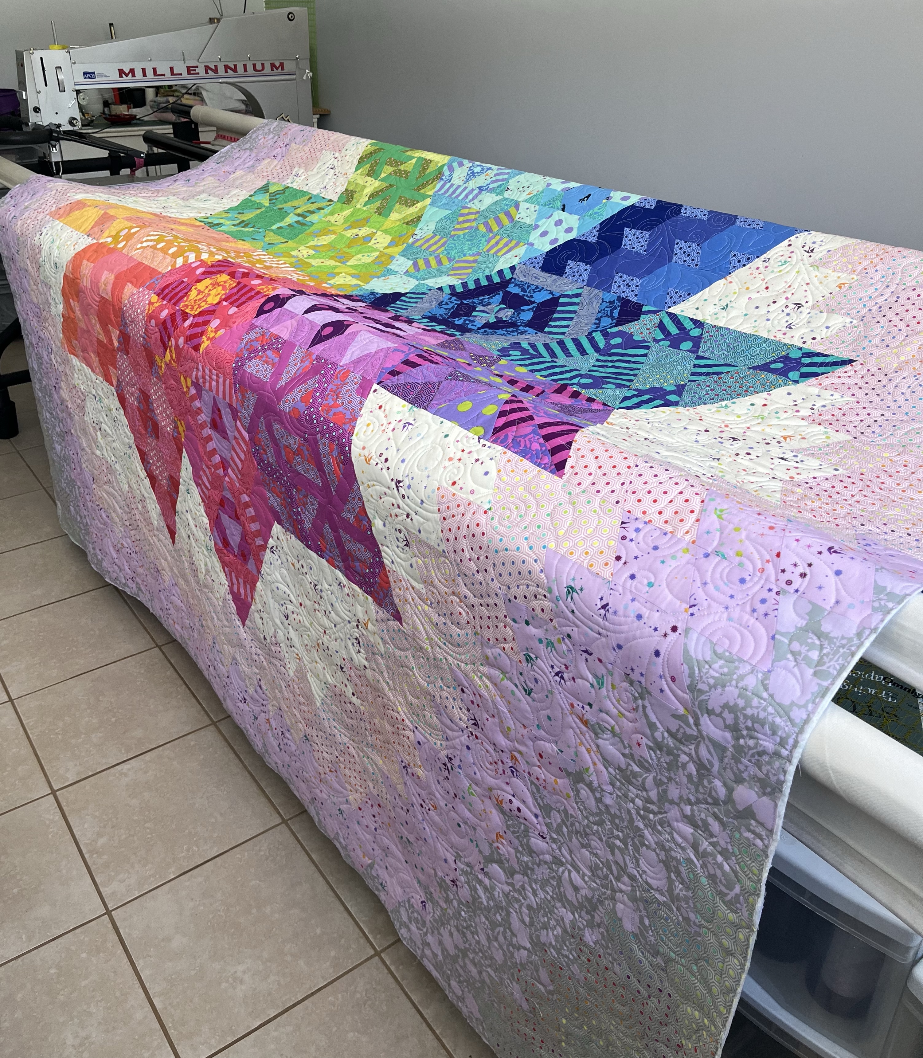 Cathy’s Spectacular Quilt – Wendy’s Quilting and Life