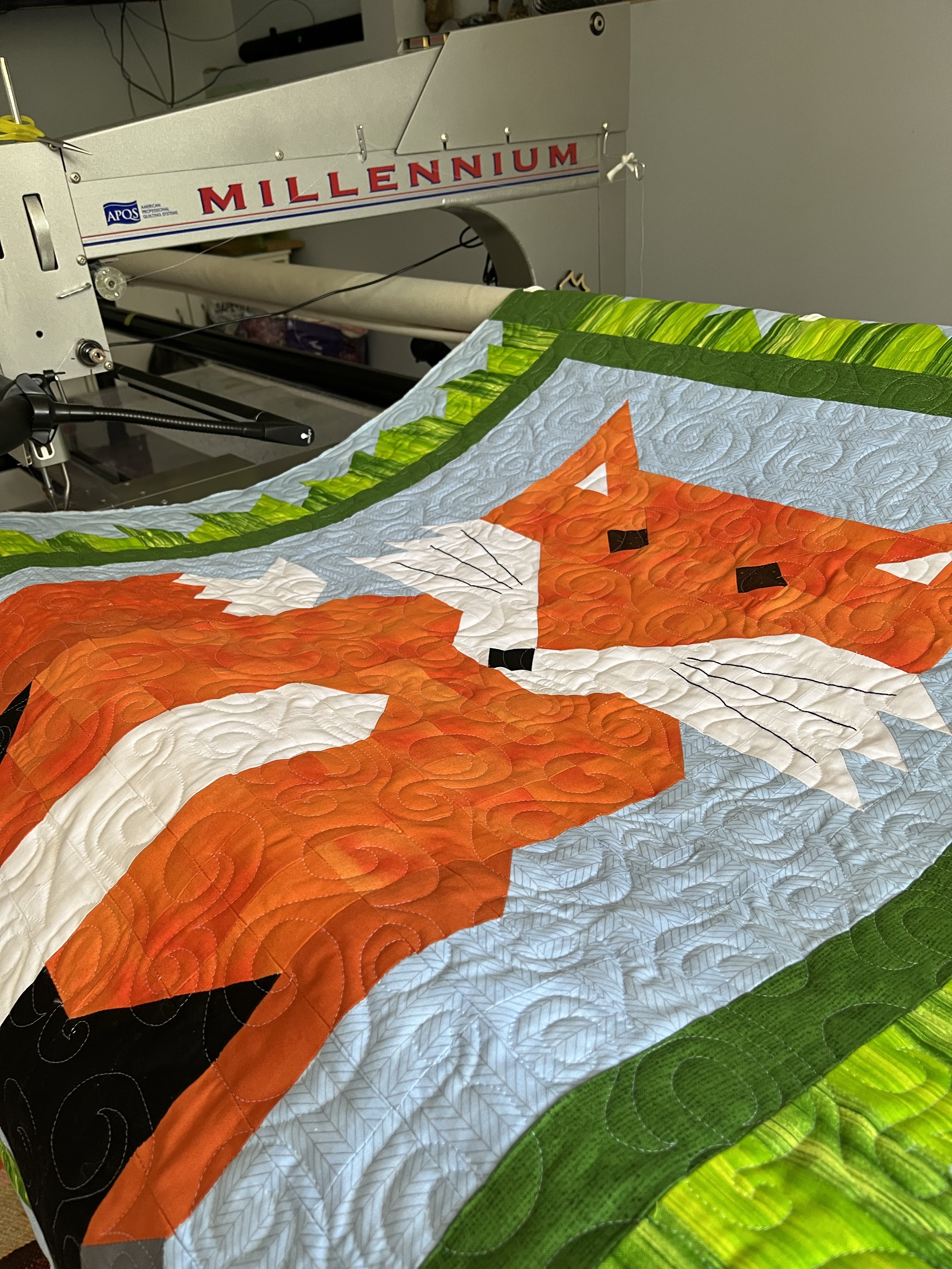 A Foxy Critter Quilt – Wendy’s Quilting and Life