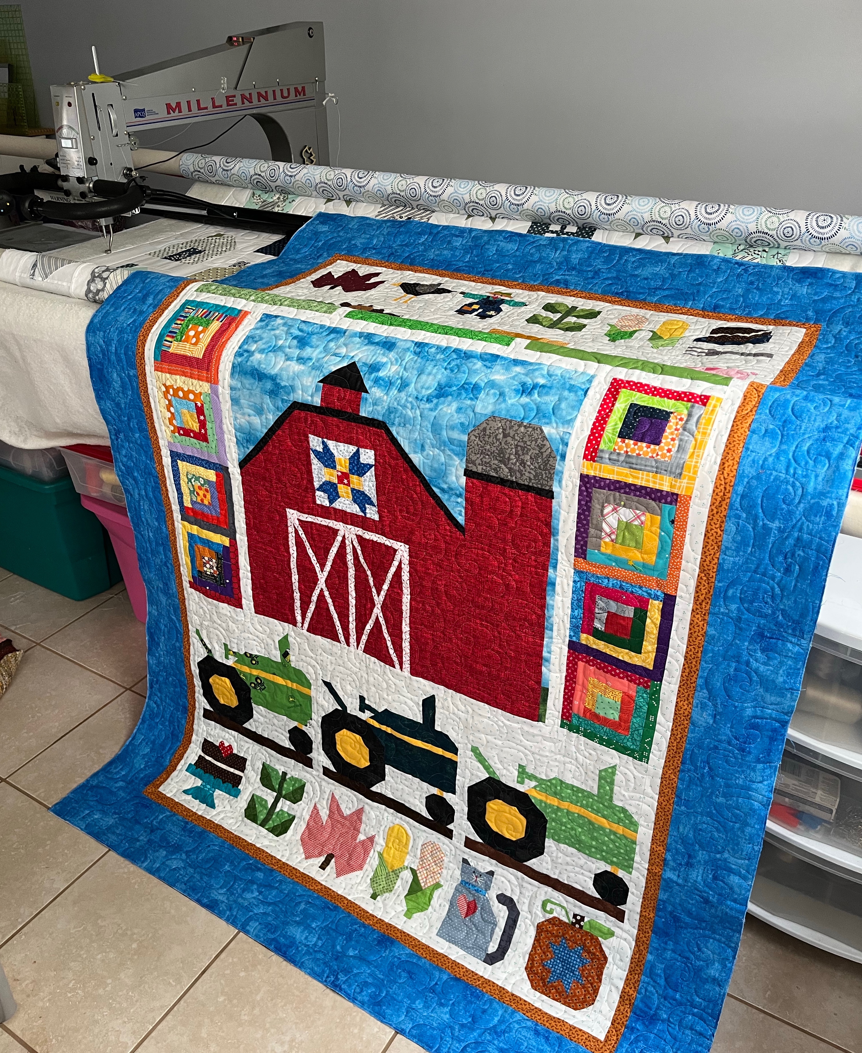 The Farm Quilt – Wendy’s Quilting and Life