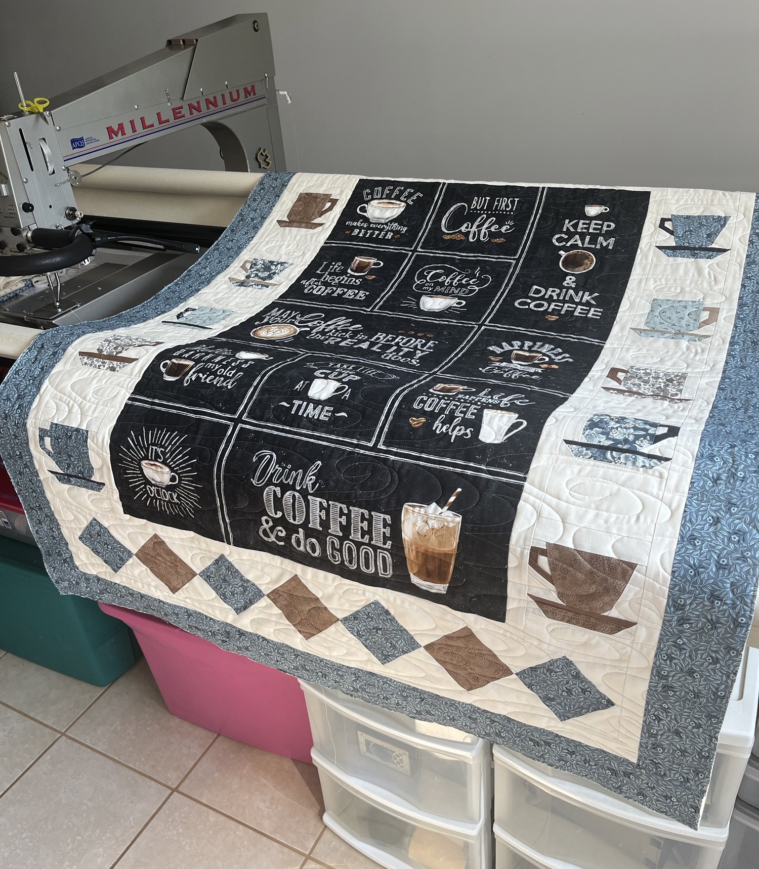 Coffee Time Quilt – Wendy’s Quilting and Life