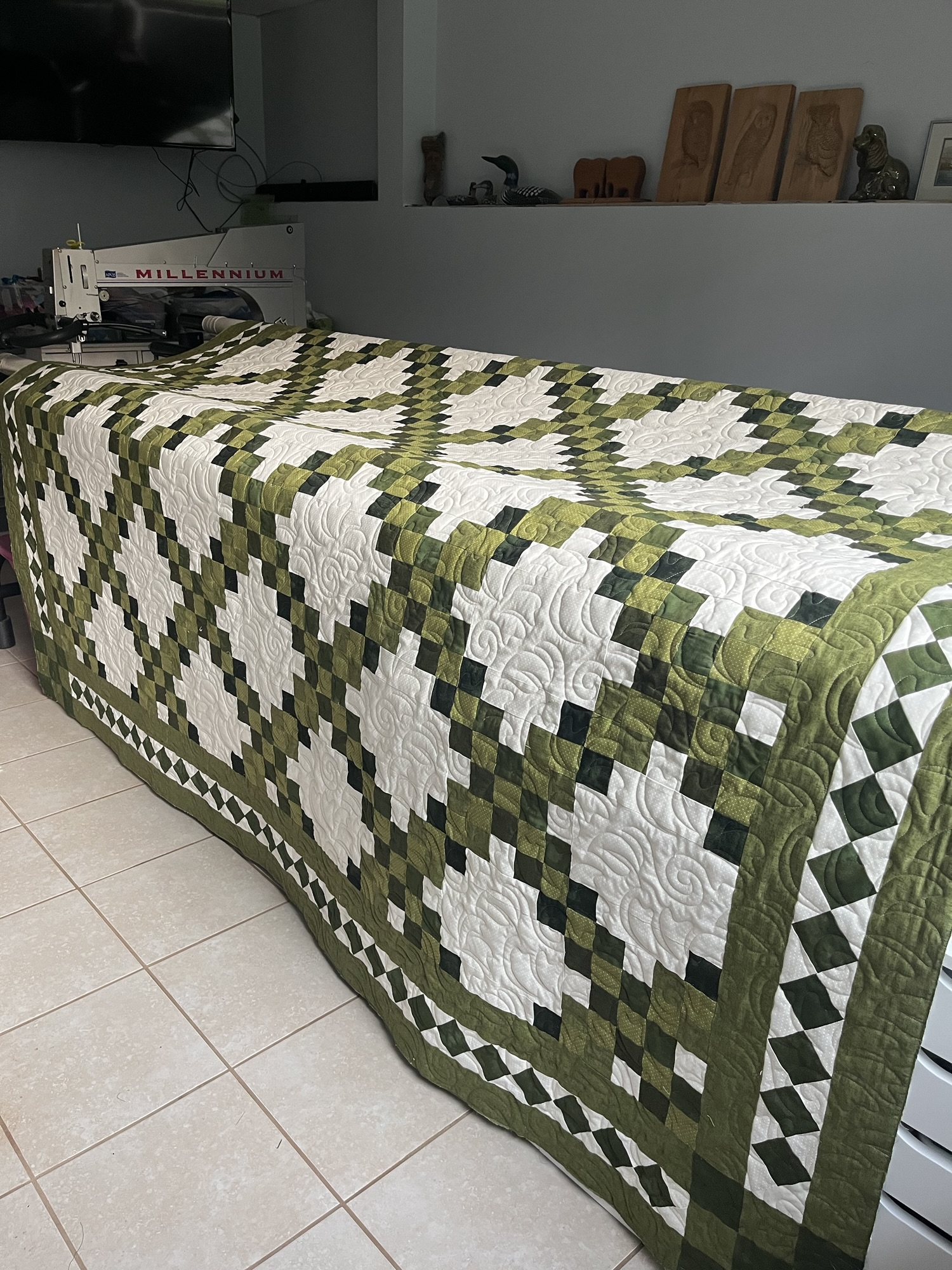An Irish Chain Quilt – Wendy’s Quilting and Life
